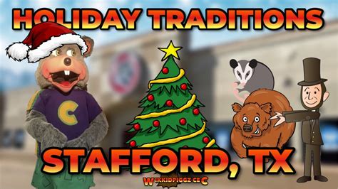Chuck E Cheese Holiday Traditions Stafford Tx Youtube
