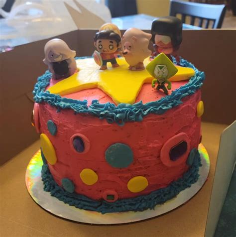 Steven Universe Cake I Made For My Daughters Birthday R Stevenuniverse