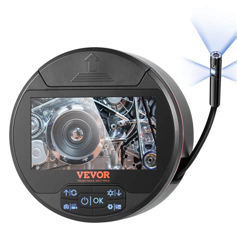 Vevor Borescope Triple Lens Endoscope Camera With 4 3 Ips Screen 8 2