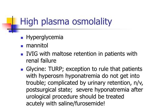 Ppt Hyponatremia Powerpoint Presentation Free Download Id 3196088