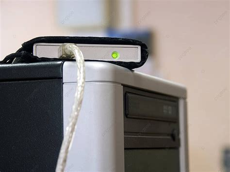 External Usb Data Storage Closeup Technology Device Photo Background And Picture For Free