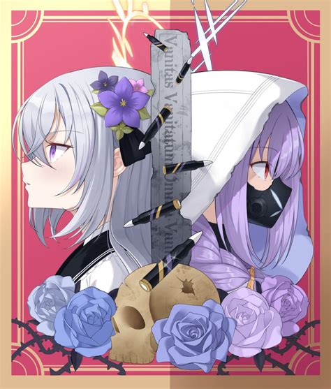 Azusa And Atsuko Blue Archive Drawn By Dong Ja Danbooru