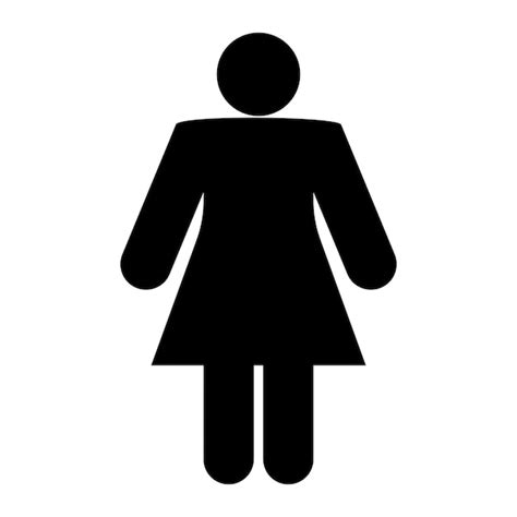 Premium Vector Female Gender Icon Vector