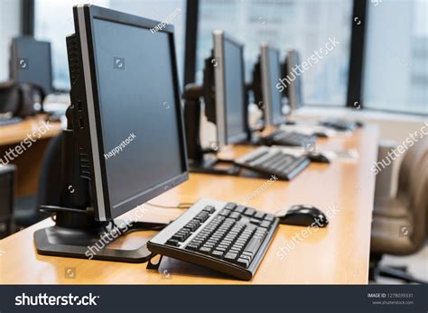 Empty Computer Lab Images Stock Photos Vectors Shutterstock