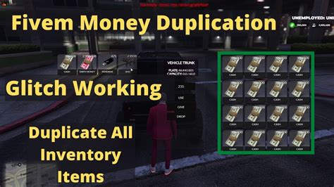 NEW FIVEM MONEY GLITCH TUTORIAL UPDATED VERSION YouTube
