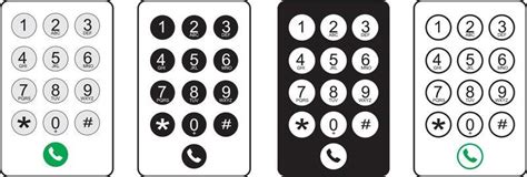 Phone Keypad Vector Art Icons And Graphics For Free Download