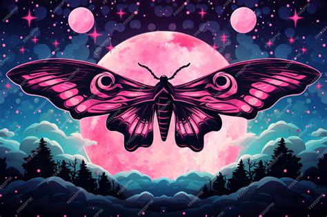 Tv Cartoon Vektor Clipart Von Motten Premium Ki Generierter Vektor