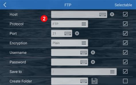 Saving Destination Save To Ftp