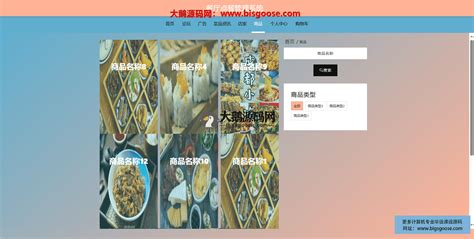 基于springboot的餐厅点餐管理系统 计算机毕业设计 Java毕业设计大鹅源码网大鹅源码网