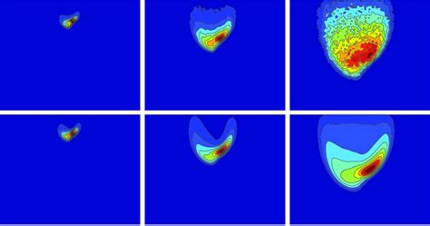 Spatial Electron Number Density Distribution In A Binary Structure