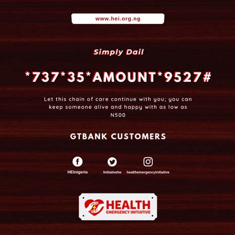 HEI Launched Its USSD Code For Easy Donation Health Emergency Initiative