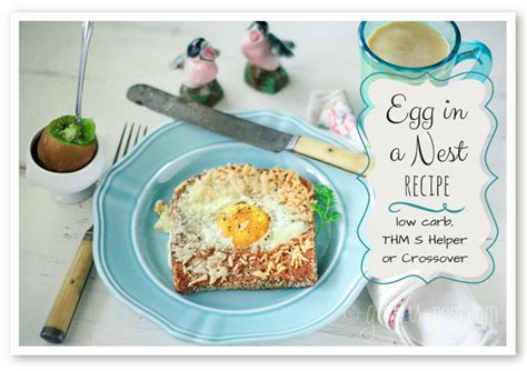 My Favorite Egg Recipe Egg In A Nest Gwens Nest