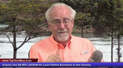 Arduino Uno R4 Wifi Lesson 64 Learn Python Essentials In One Session