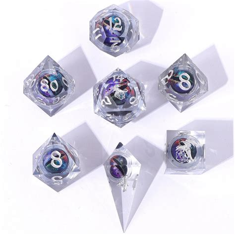 Captured Magic Hand Sanded Sharp Edge Resin Beholders Gaze Rainbow
