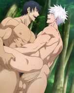 Post AI Generated Gilxxgamesh Jujutsu Kaisen Satoru Gojo Toji Fushiguro