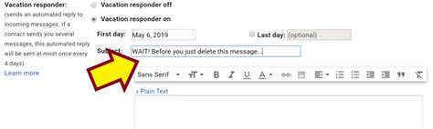 A Better Out Of Office Message For Training