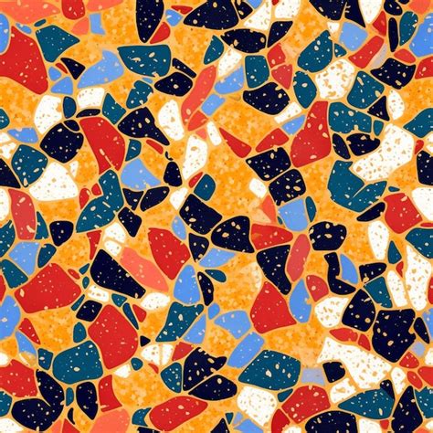Premium Ai Image A Close Up Of A Colorful Mosaic Tile Pattern With A Lot Of Different Colors