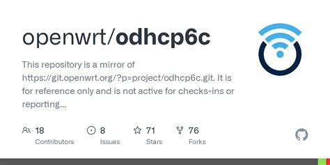 Github Openwrt Odhcp C This Repository Is A Mirror Of Https Git Openwrt Org P Project