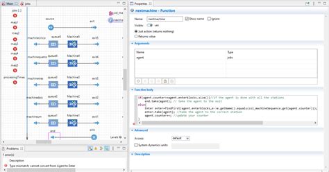 Anylogic How To Send Agents Through Exit And Enter Blocks Stack