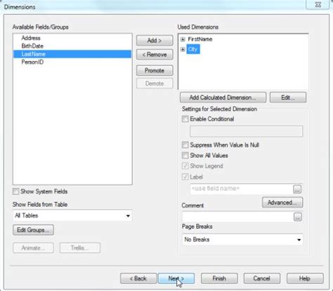 Show All Rows In Pivot Table In Qlikview Application