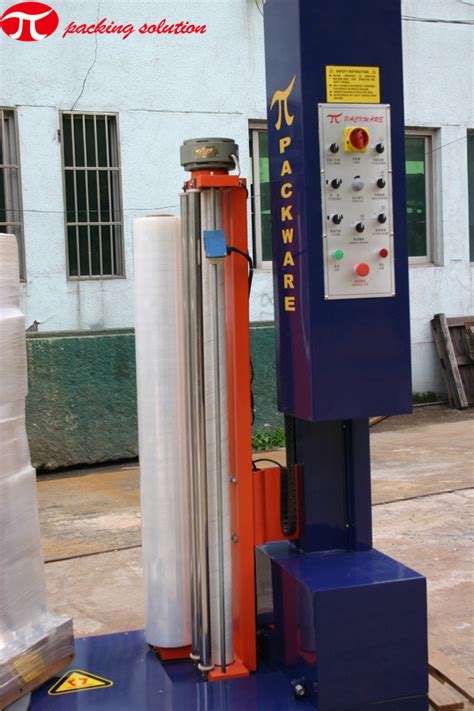 Automatic Stretch Wrapping Machine Anti Explosion Pallet Packing