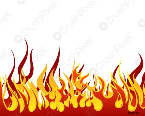 Fire Background Stock Vector 3001285 Crushpixel