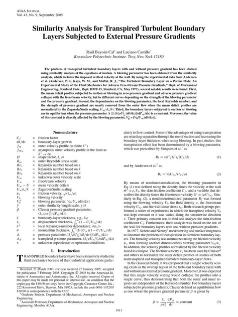 similarity analysis for transpired turbulent boundary layers subjected