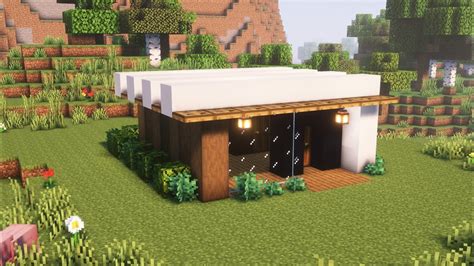 Стартовый дом Хай тек в Майнкрафте Youtube