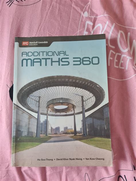 Additional Maths 360 Textbook Hobbies And Toys Books And Magazines Textbooks On Carousell