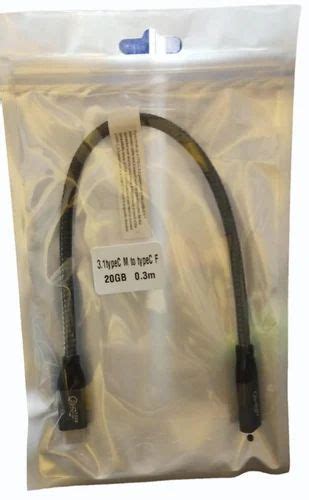 USB TYPE C MALE TO USB TYPE C FEMALE 20GBPS 30CMS At 603 Piece USB Products In Mumbai ID