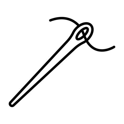 Needle Vector Icon 21710088 Vector Art At Vecteezy