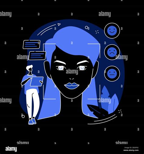 Emotion Detection Abstract Concept Vector Illustration Stock Vector Image And Art Alamy