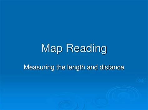 PPT Map Reading PowerPoint Presentation Free Download ID 6764976