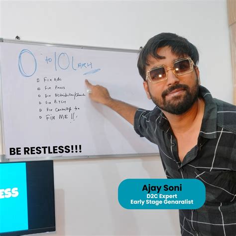Ajay Soni On Linkedin There Must Be 10000 Early Stage D2c Brands Out