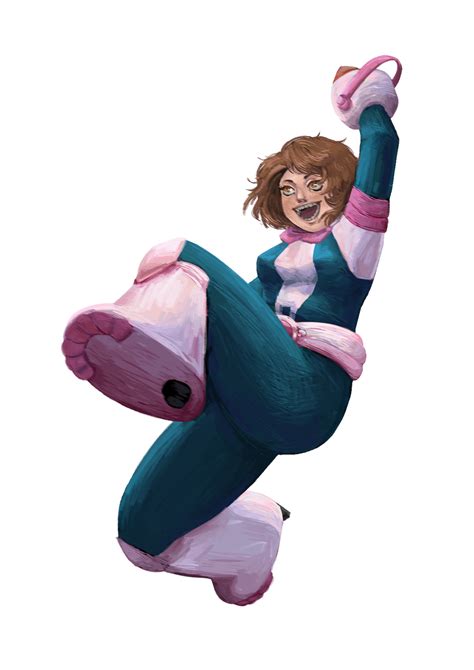 Uraraka By Lalavahue On Newgrounds