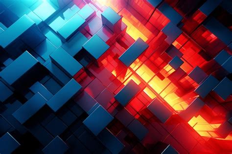 Premium Photo Discovering The Beauty Of Dynamic Squares Navigating