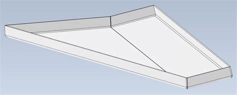 solved intersecting compound angle flanges autodesk community