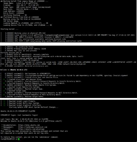 Installing Ubuntu 1804 On Stm32mp157 A Technical Walkthrough