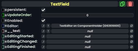 Component TextField Resonite Wiki