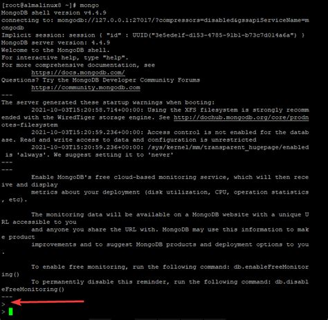 Cómo Instalar Mongodb En Almalinux 8 Howtoforge