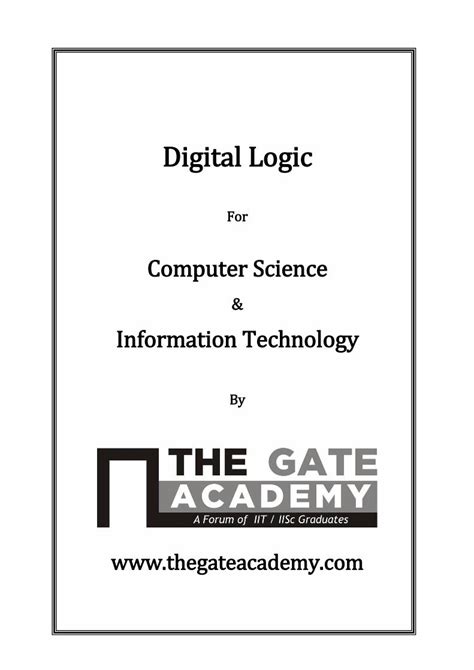 pdf digital logic the gate files wppdf