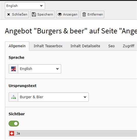 Language Dropdown Missing In Listview Objectview Typo3 11 Stack