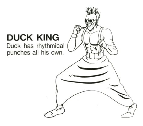 The Video Game Art Archive Duck King ‘fatal Fury Neo Geo