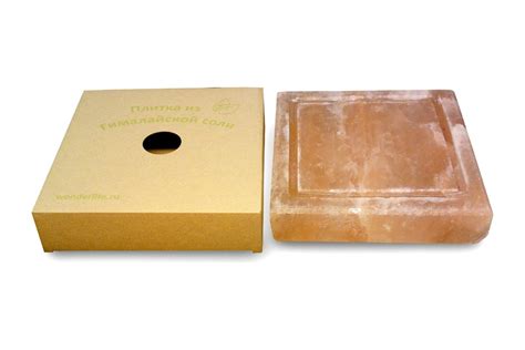 Соляная плитка для жарки с бордюром Wonder Life 4х20х20 см Wl B4 20f 1 Box выгодная цена