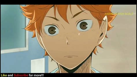 Hinata Shoyos Scary Eyes And Face Compilation Haikyu Season 1 4