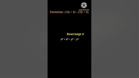 Factorize Maths Algebra Algebraicexpression Algebraicexpressions Factorization