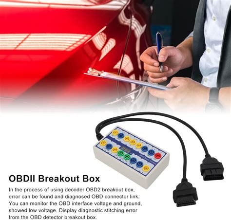 Obdii Breakout Box Obd Diagnostic Tool Monitor India Ubuy