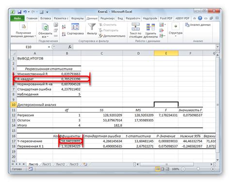 Regression Analysis In Excel Detailed Illustrated Instruction
