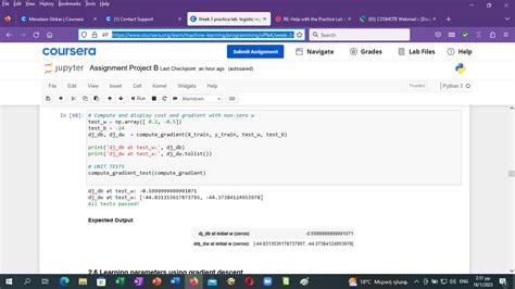 Technical Error All Tests Passed But Still Didnt Get The Mark Supervised Ml Regression And