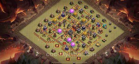 Best Anti 3 Stars War Base Th10 With Link Anti Everything 2024 Town
